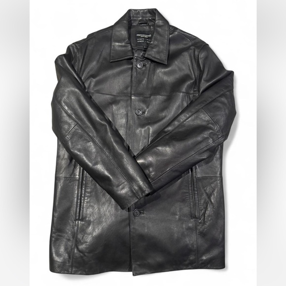 Pronto Uomo | Jackets & Coats | Pronto Uomo Black Trench Coat Classic ...